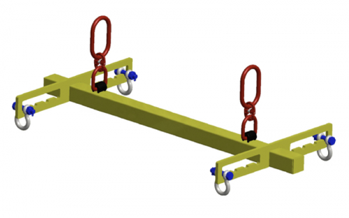 Adjustable H-lifting beams - Lifting beams - According to device type ...