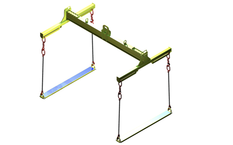 Adjustable H-lifting beams - Lifting beams - According to device type ...