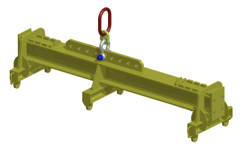 Adjustable H-lifting beams - Lifting beams - According to device type ...